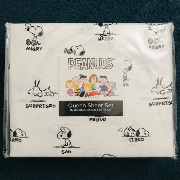 Berkshire | Bedding | Snoopy Queen Sheet Set | Poshmark